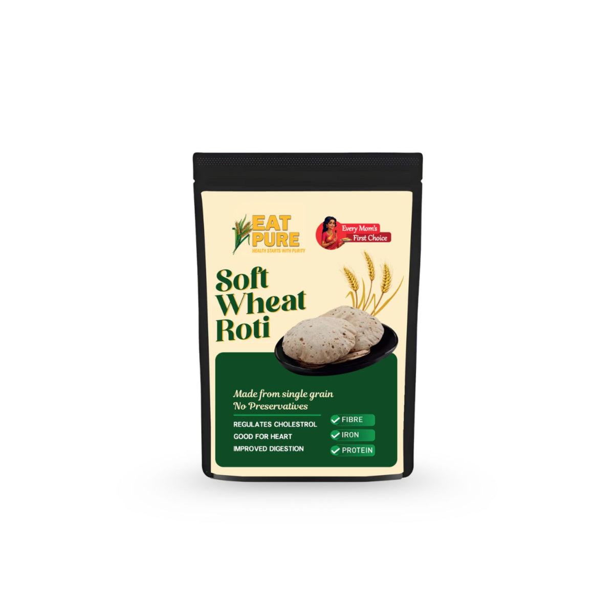 Soft Wheat Atta for Softest Rotis 1kg – eatpure